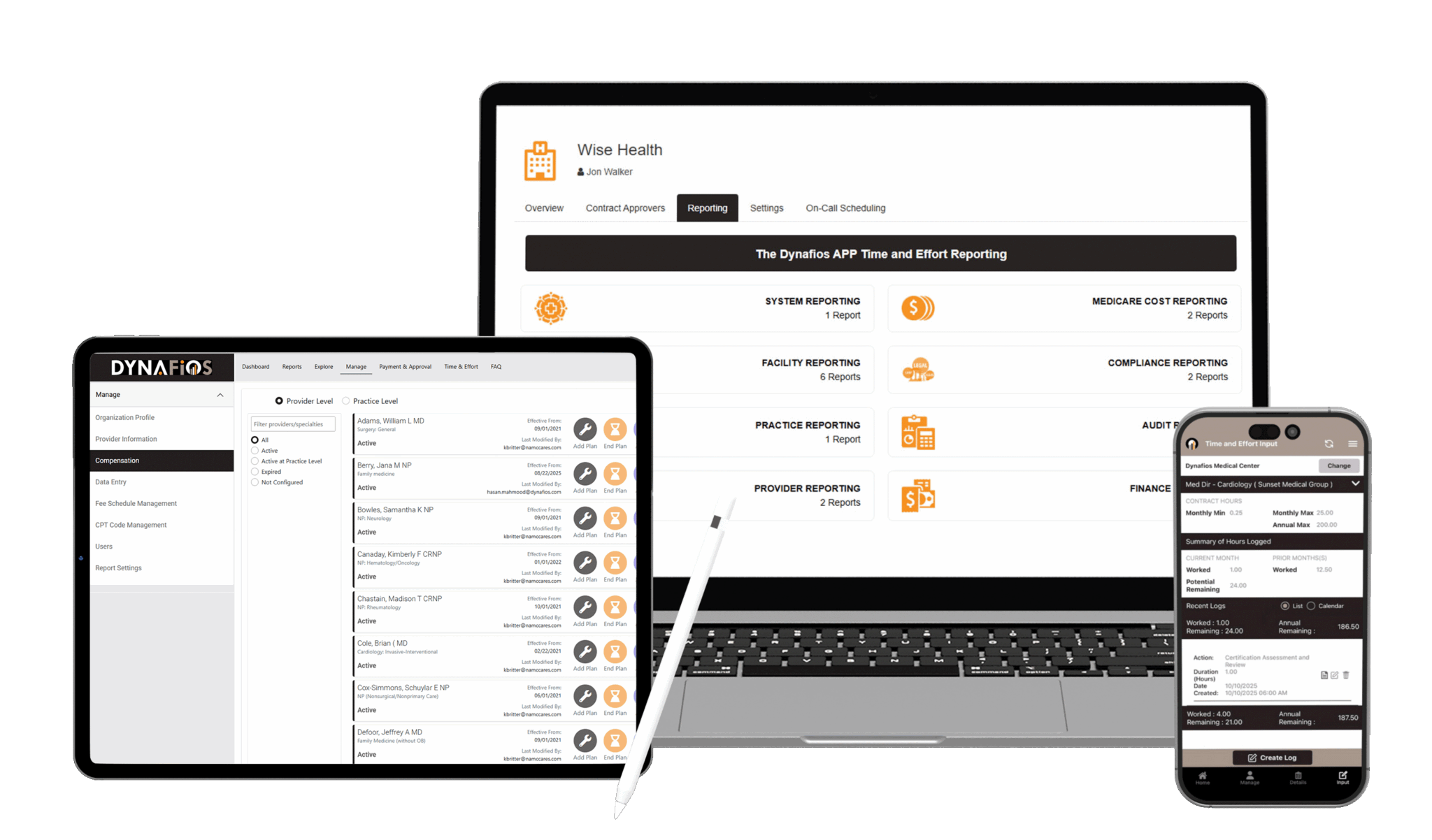 Trusted Physician Compensation Software - Dynafios